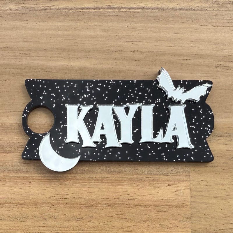 Stanley Name Topper Moon - Etsy