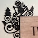 Christmas Door Corner Sign | Christmas Decor | Indoor Christmas ...