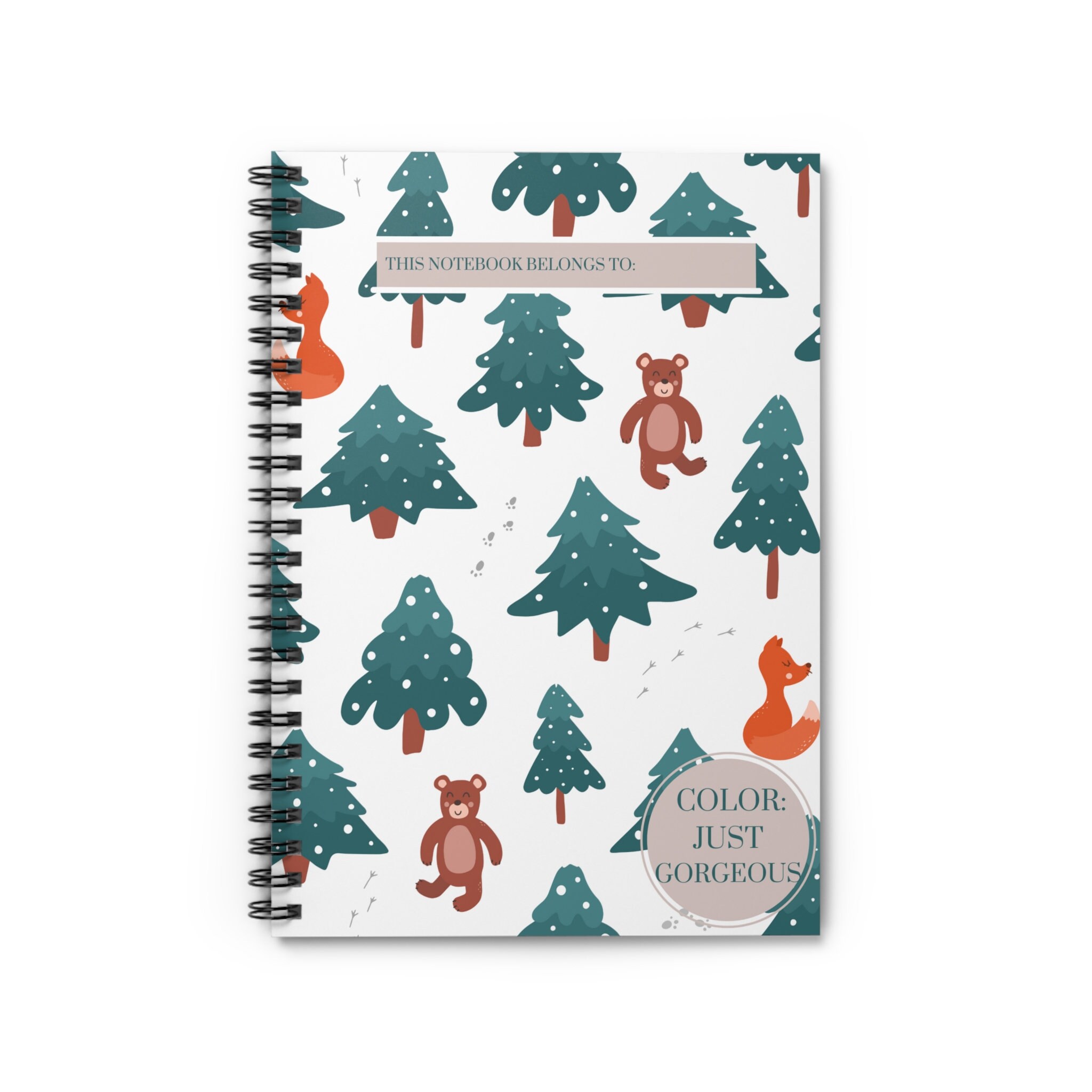 Personalized Notebook or Just Print | Personalized Gift for Girls ...