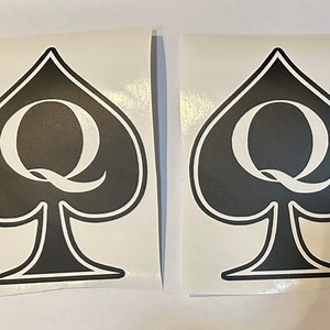 Qos Sticker Sets for Queen of Spades Swinger Hotwife Cuck Couple ...
