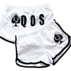 Qos Short Set - Shorts Only for Queen of Spades - Color Options - Etsy