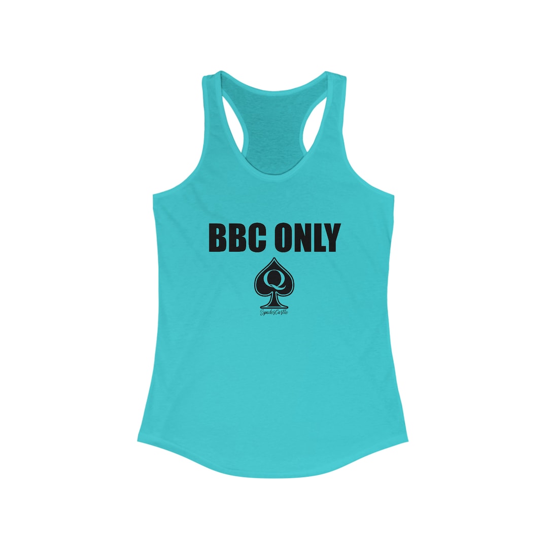 BBC Only Racerback Tank With Qos Symbol for Queen of Spades by ...