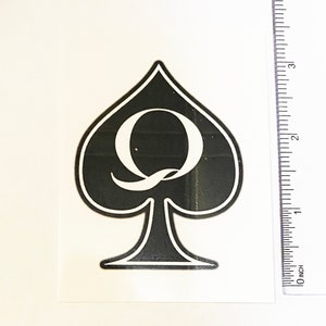 8 Sheets of Qos Related Temporary Tattoo Set With Queen of Spaces BBC ...