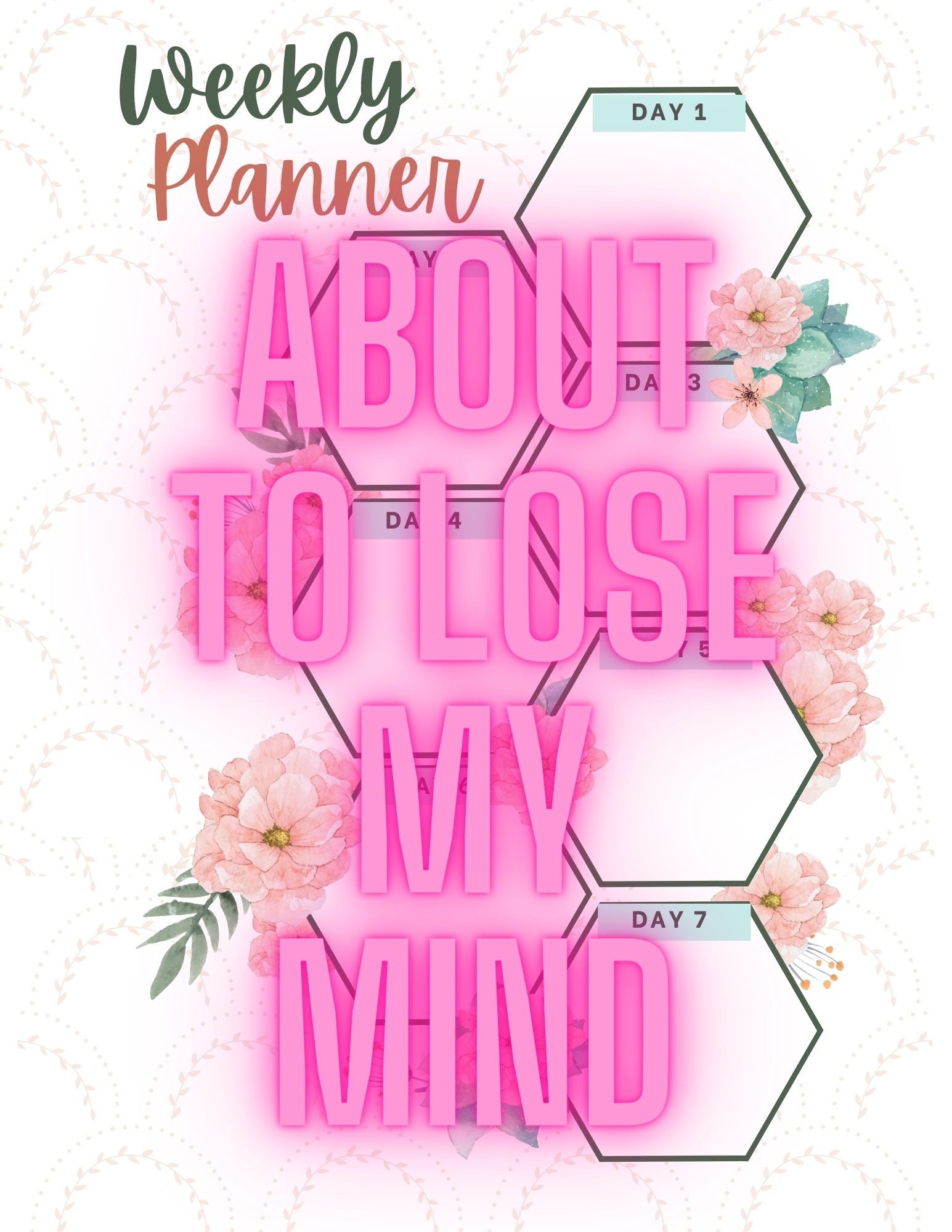 DIY Mealplan Printables. Includes Recipe Pages, Weekly Menu, and ...