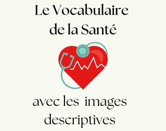 Vocabulaire De Santé - Etsy