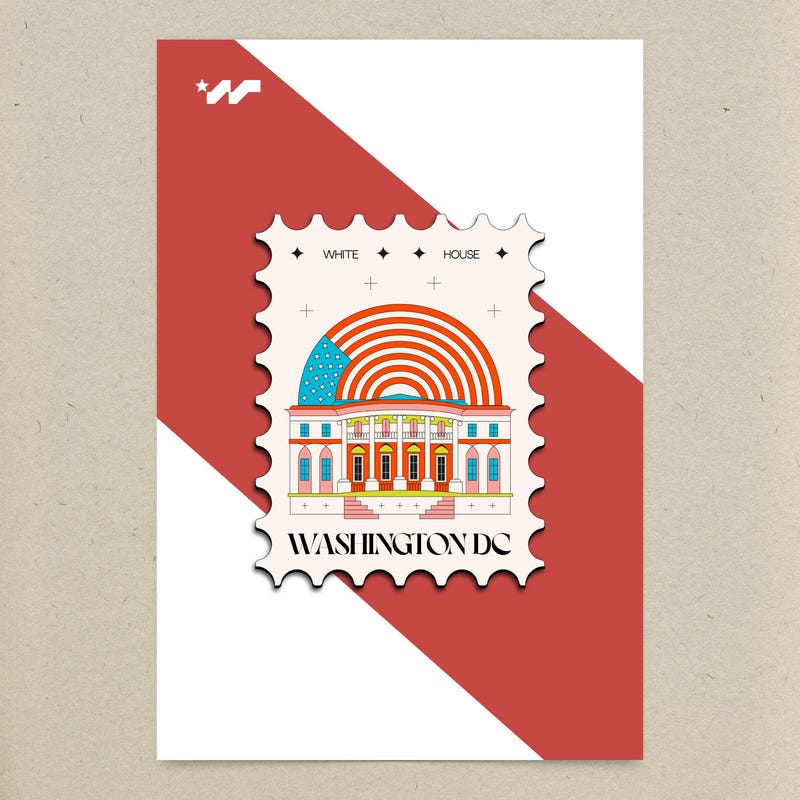 Washington Dc Stamps - Etsy
