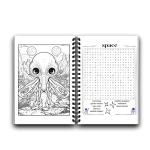 Cosmic Activity Book | Kids Coloring Book | Cosmic Maze Game | Space ...