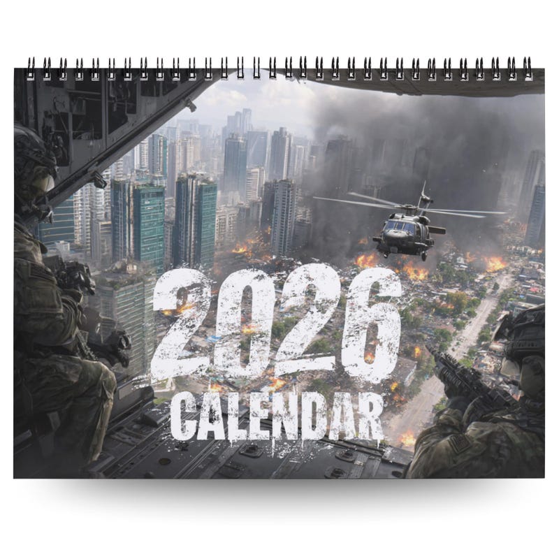 2026 Military Calendar - Etsy