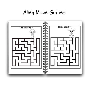 Cosmic Activity Book | Kids Coloring Book | Cosmic Maze Game | Space ...