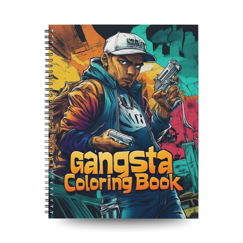 Gangsta Street Art Coloring Book: 50 Urban Coloring Pages for Teens - Etsy