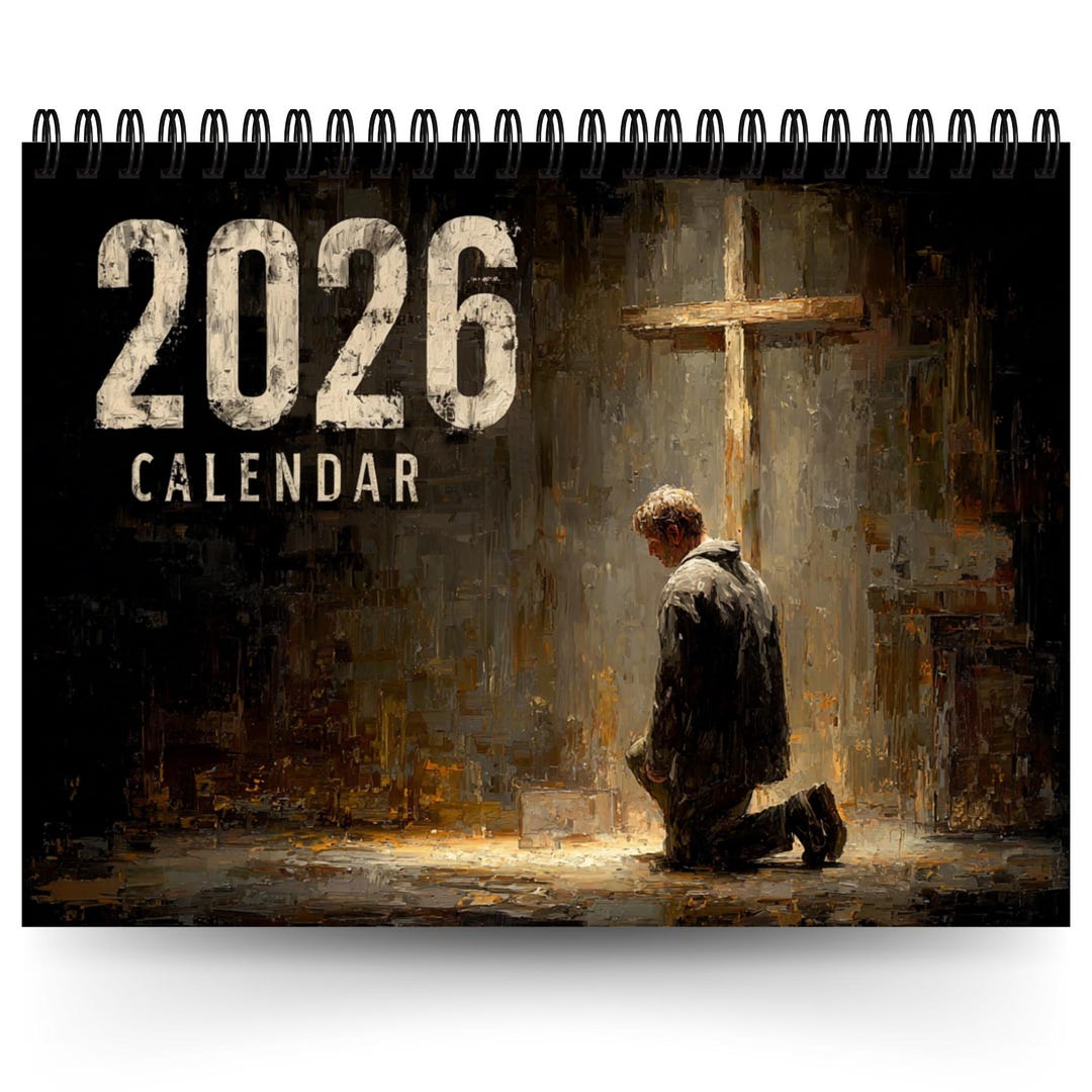 2026 Prayer Calendar: Christian Wall Planner, Faith-based Home Decor - Etsy