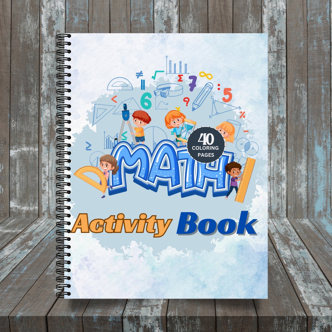 Math Activity Book Homeschool Math Homeschool Worksheet Addition ...