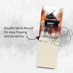 2025 Military Calendar | 12 Month Calendar | Army Images Calendar | War ...