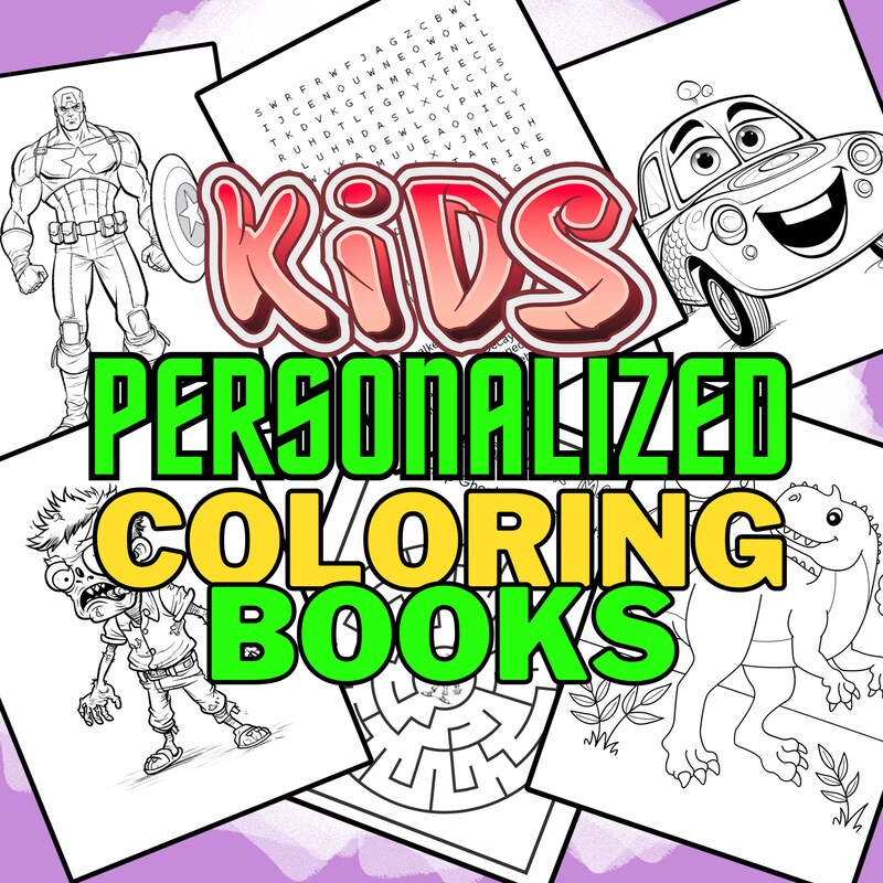 Coloring Books - Etsy