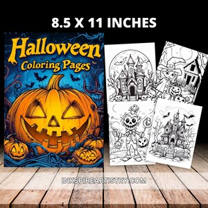 Halloween Coloring Pages | Cute Coloring Book | Halloween Coloring ...