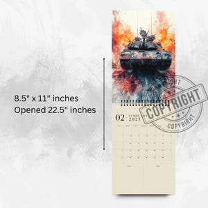 2025 Military Calendar | 12 Month Calendar | Army Images Calendar | War ...