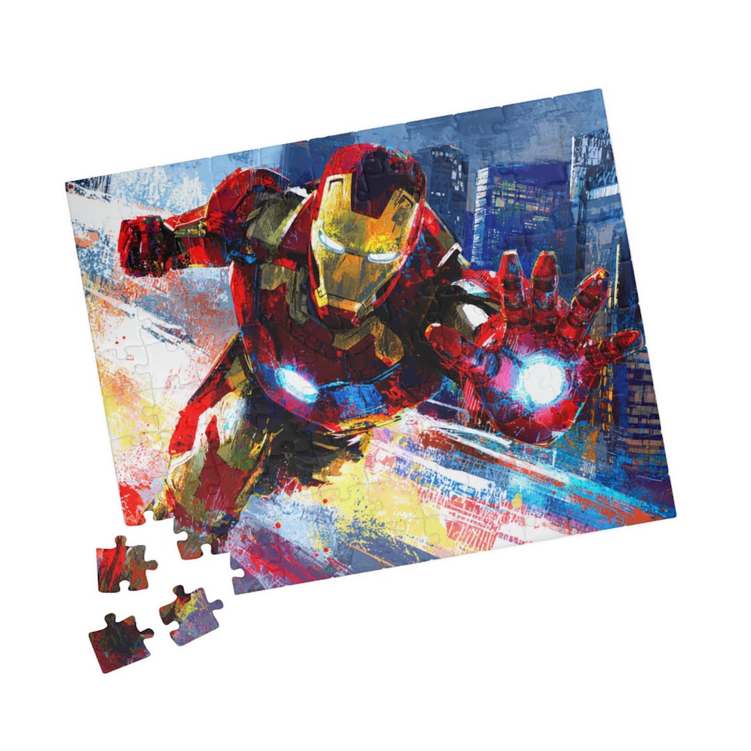 American Superhero Jigsaw Puzzle - 110 - 1014 Piece Brain Teaser Puzzle ...