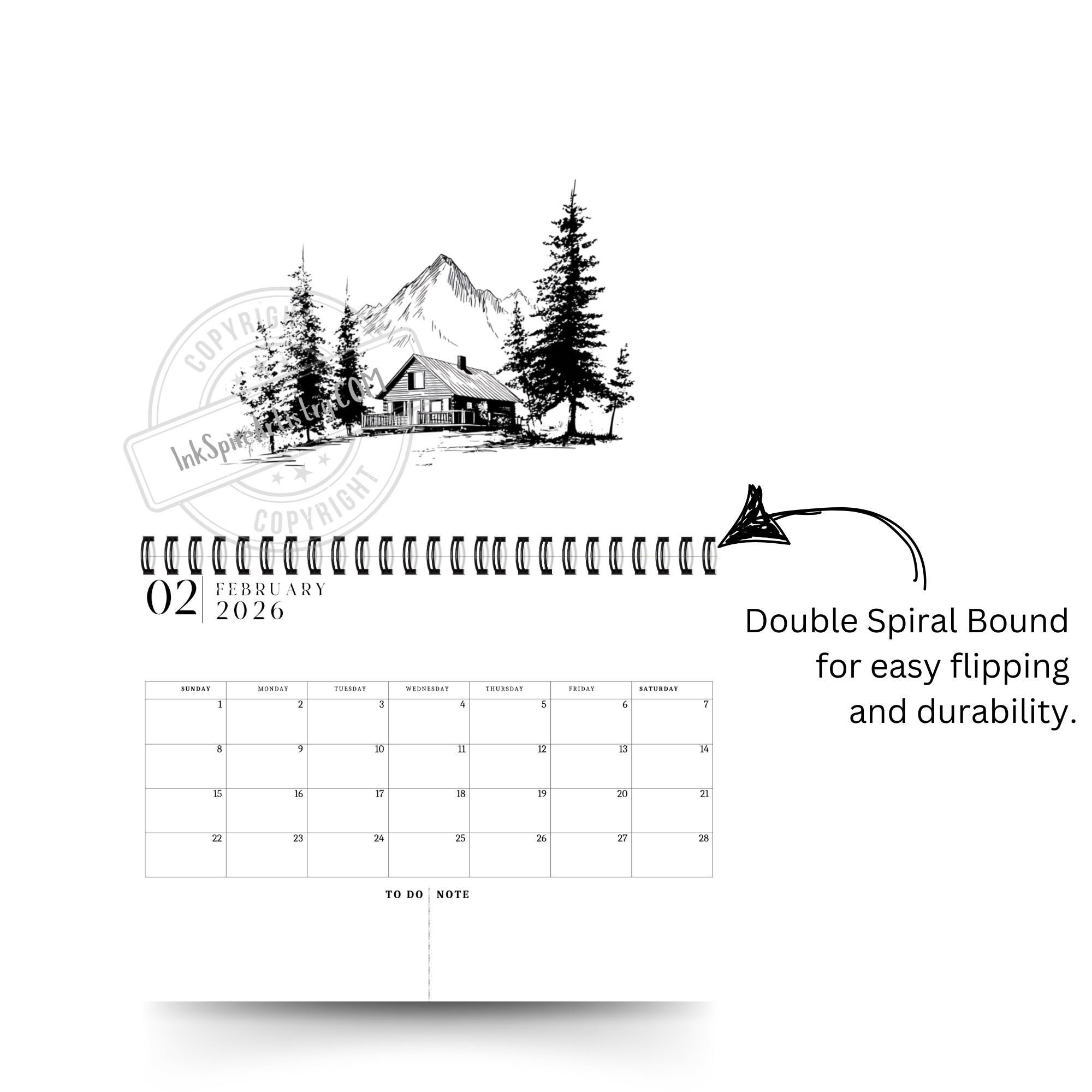 2026 Handprint Calendar: Custom 12-month Wall Calendar - Etsy