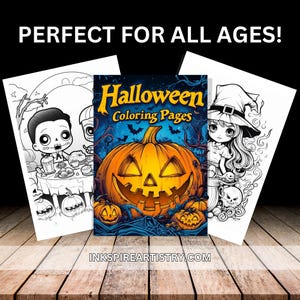 Halloween Coloring Pages | Cute Coloring Book | Halloween Coloring ...