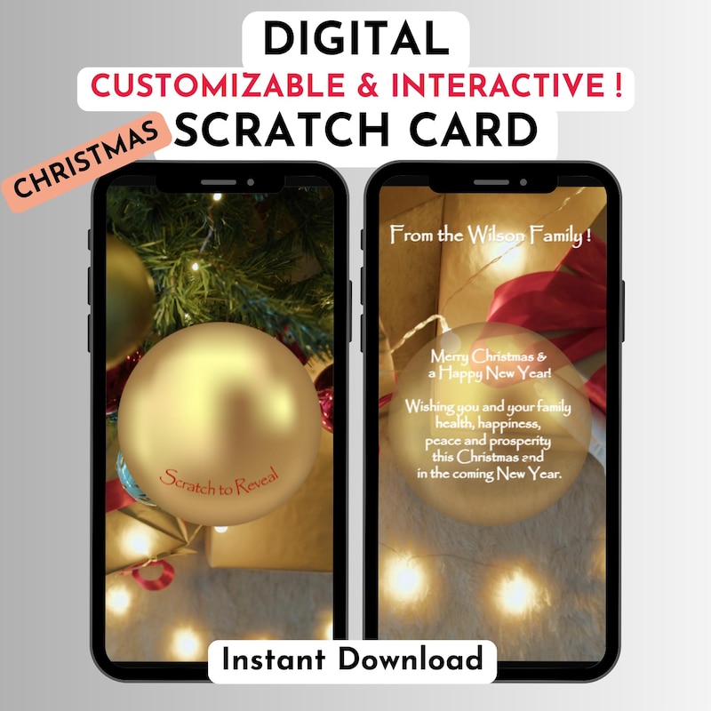 Scratch Reveal Xmas Gift - 60+ Gift Ideas for 2025