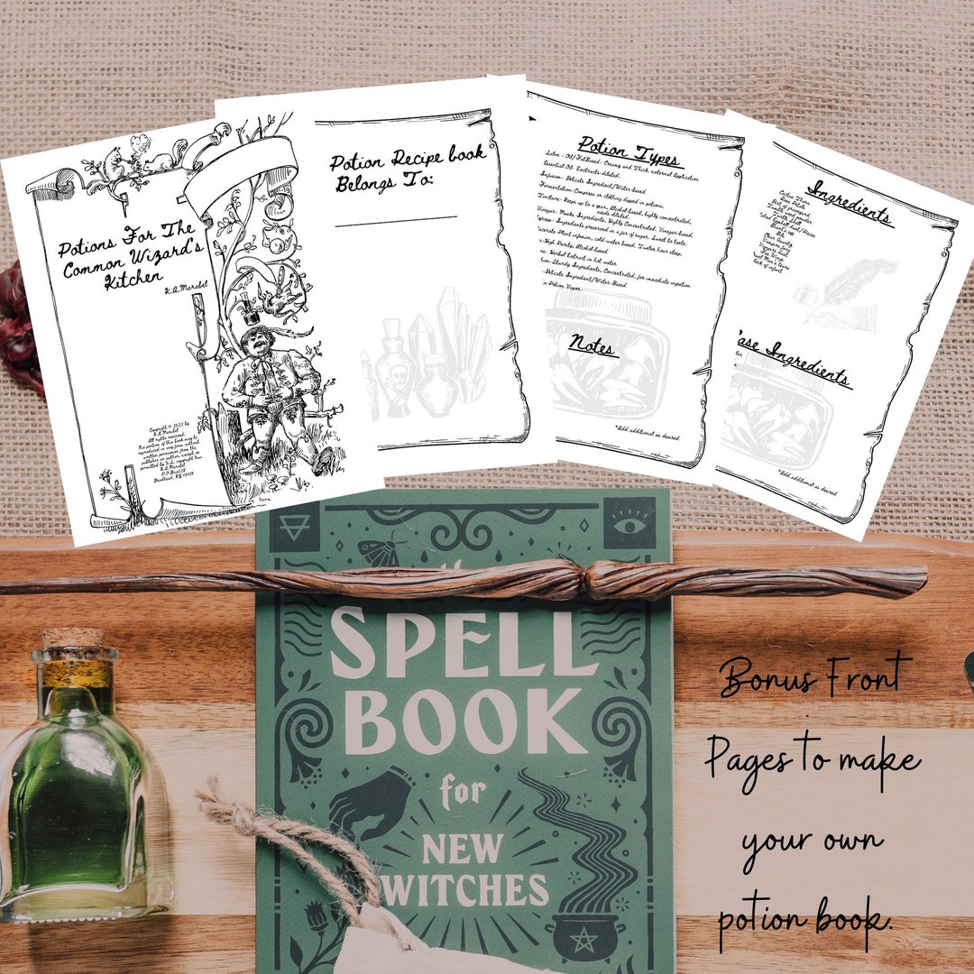 Fill-in Potion Sheets for Cosplay, Larping, and Creative Writing 8x10 ...