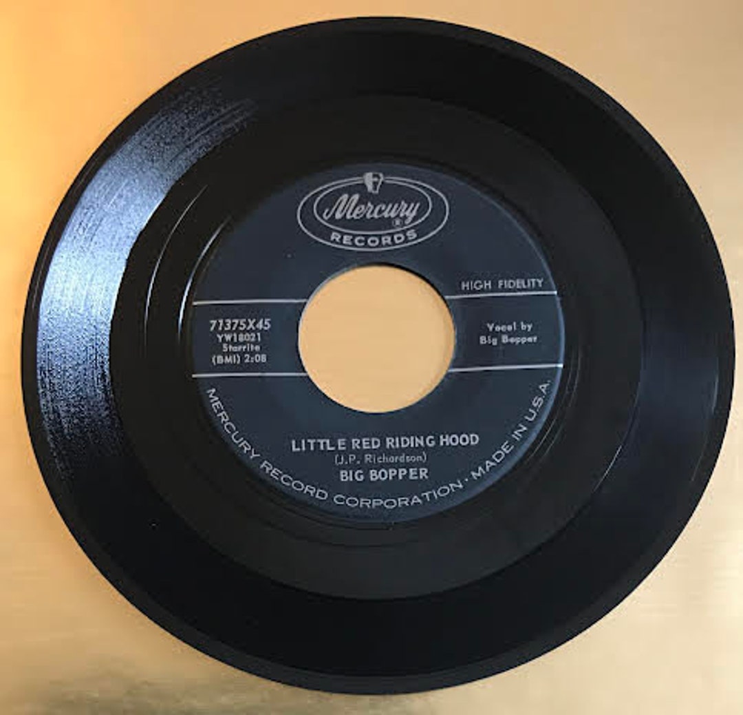 The Big Bopper, Little Red Riding Hood, Big Bopper's Wedding, 1958 ...