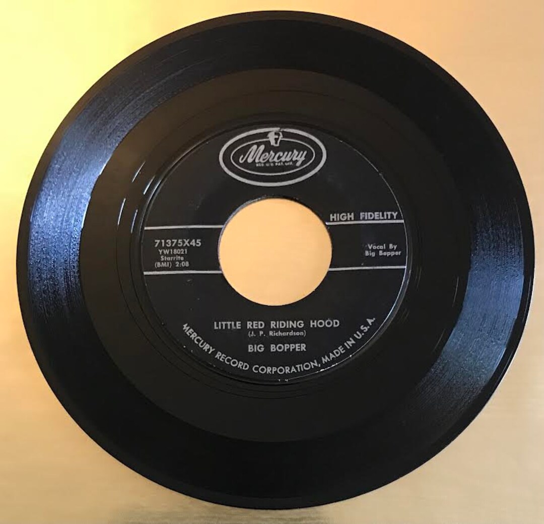 The Big Bopper, Little Red Riding Hood, Big Bopper's Wedding, 1958 ...