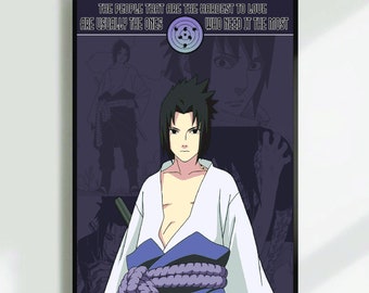 Sasuke Uchiha Poster | Etsy