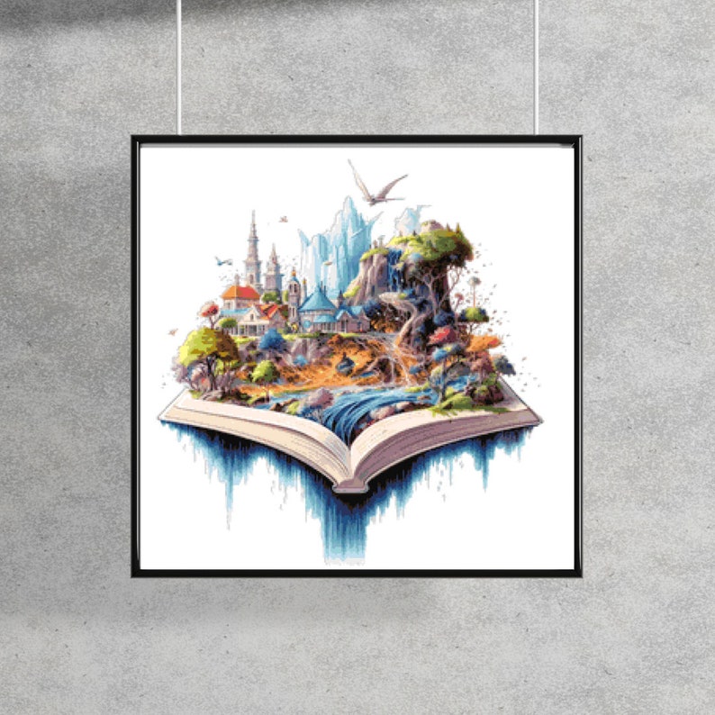 Cross Stitch Fantasy Book 2 PDF Counted Cross Stitch Pattern Kids Room ...