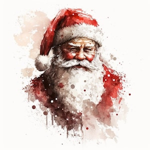 Santa Face - Etsy