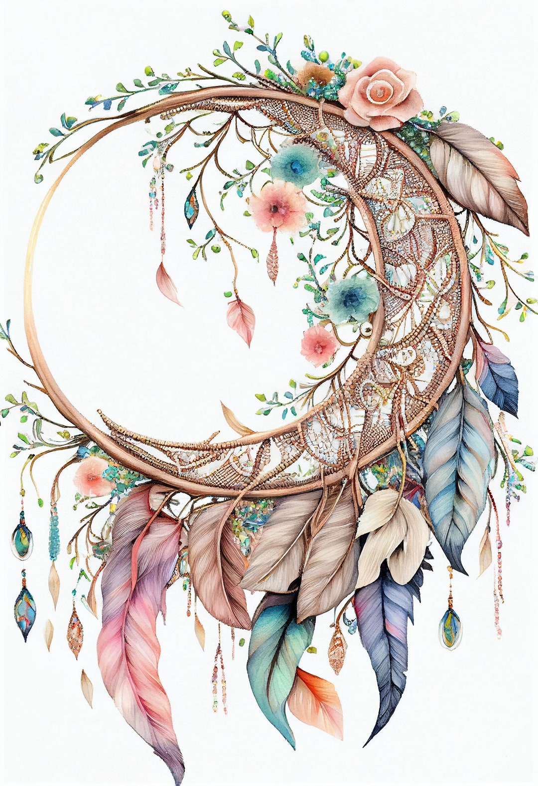 Cross Stitch Dream Catcher #20 PDF Counted Cross Stitch Pattern Wall ...