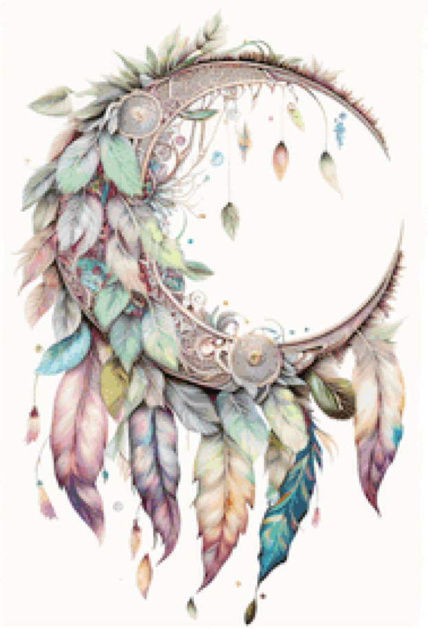 Cross Stitch Dream Catcher #16 PDF Counted Cross Stitch Pattern Wall ...