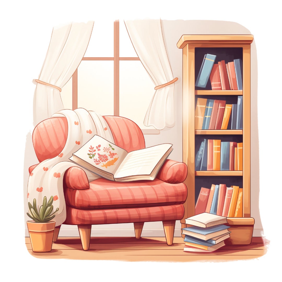Cross Stitch Reading Corner 2 PDF Counted Cross Stitch Pattern Gift for ...