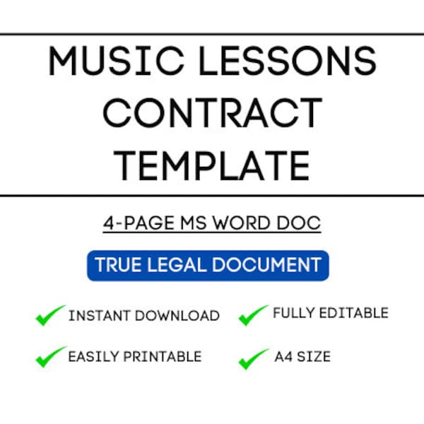 Music Lessons - Etsy