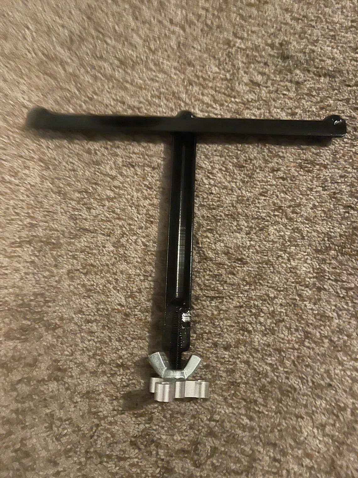 Crappie Drifting Spider Rig Fishing Rod Holder Setup T-bar and Base ...