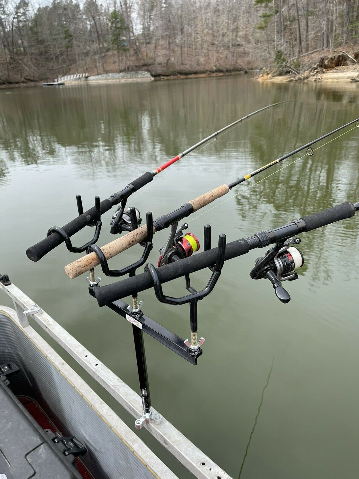 Crappie Spider Rig Fishing Rod Holder Drifting Setup. Free Shipping. - Etsy