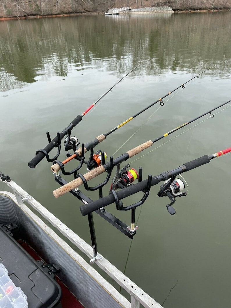 4 Fishing Rod Holder Spider Crappie Rig Drifting T-bar. Free Shipping ...