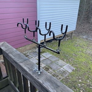 4 Fishing Rod Holder Spider Crappie Rig Drifting T-bar. Free Shipping ...