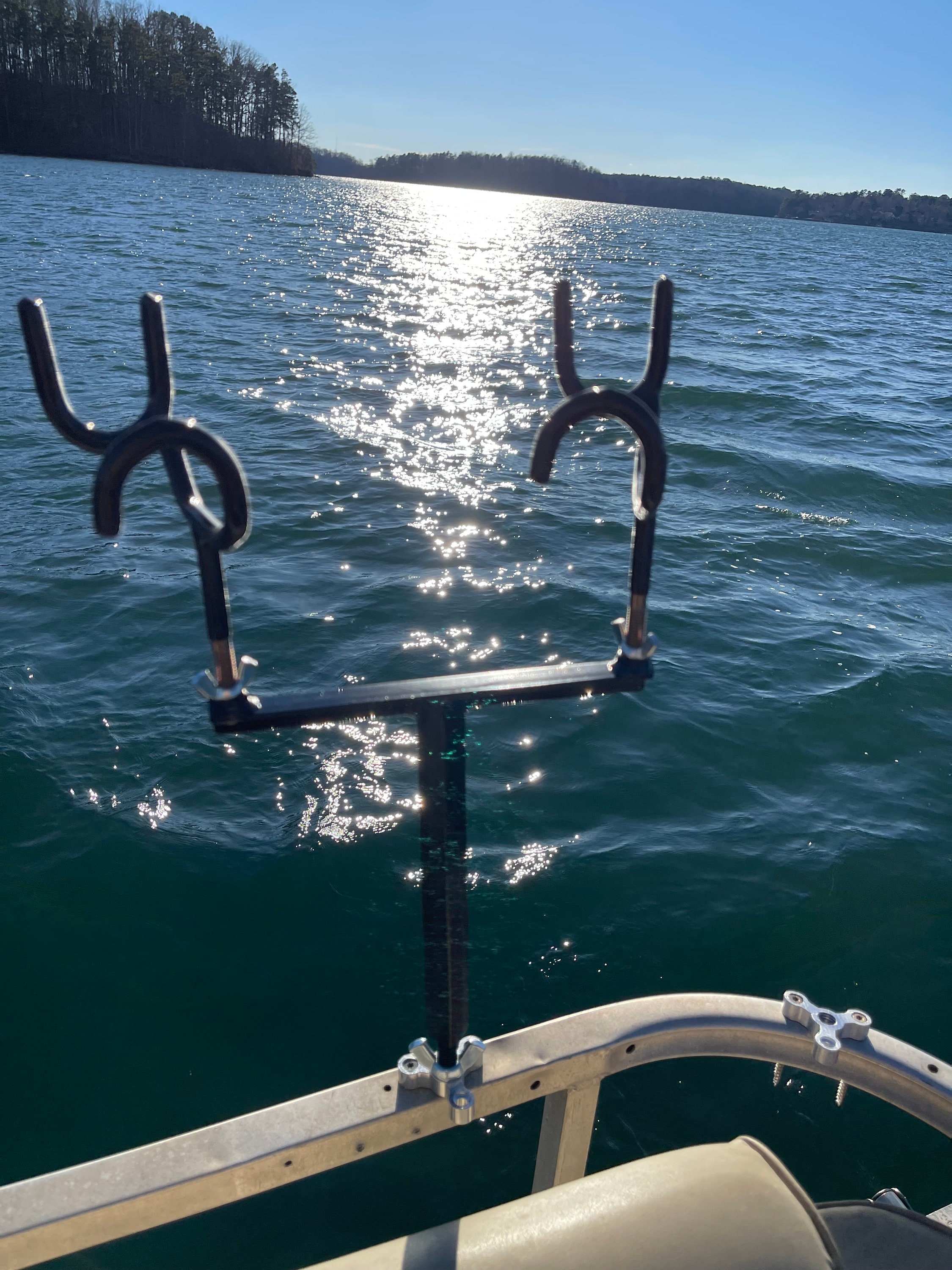 2 Fishing Rod Holder Crappie Spider Rig Drifting T-bar. - Etsy