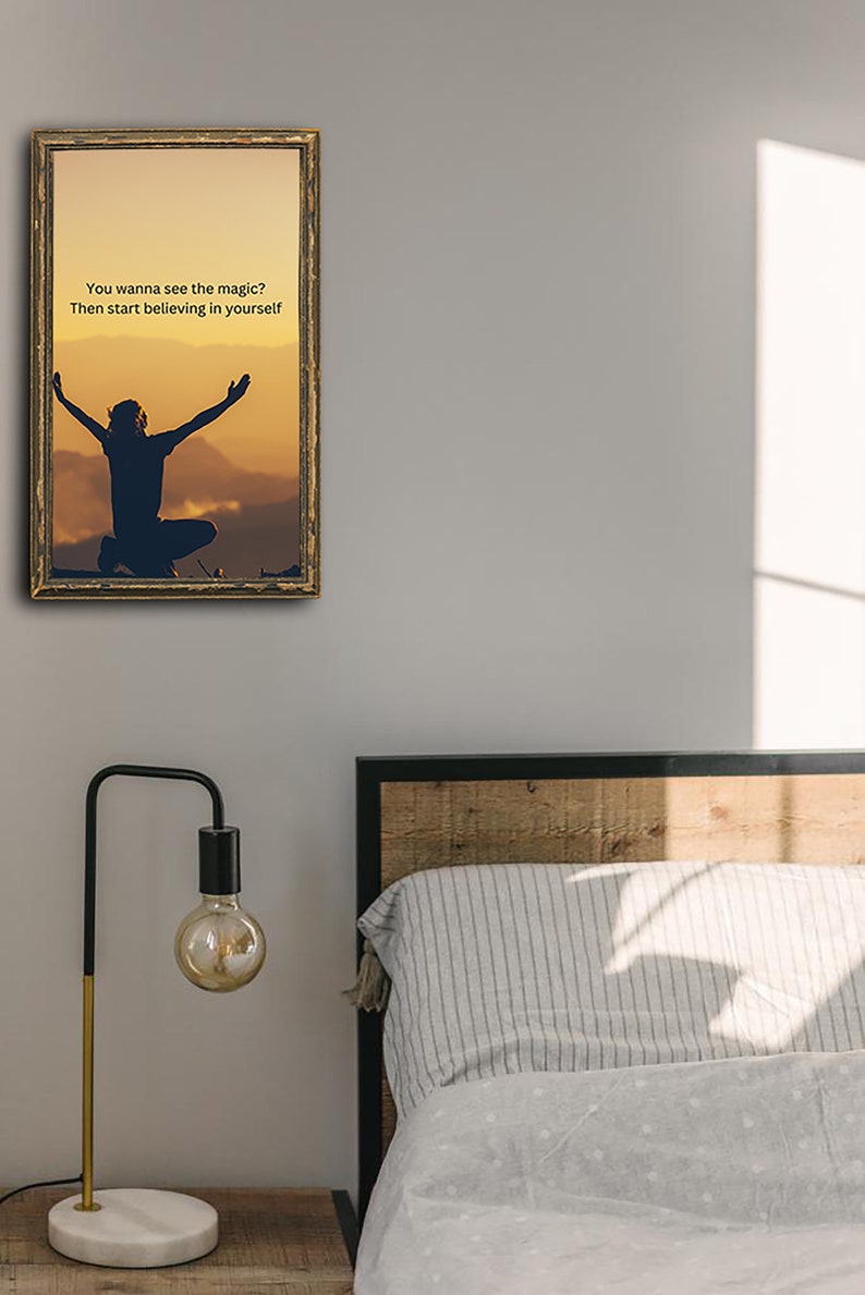 Motivational Quotes Motivational Poster Wall Art Wall - Etsy