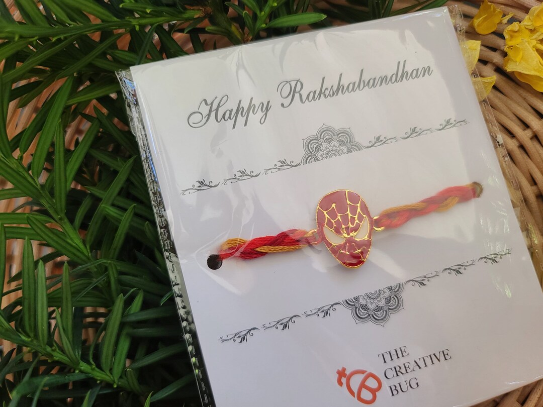 Spider Man Rakhi | Raksha Bandhan | Handmade | Customized ...