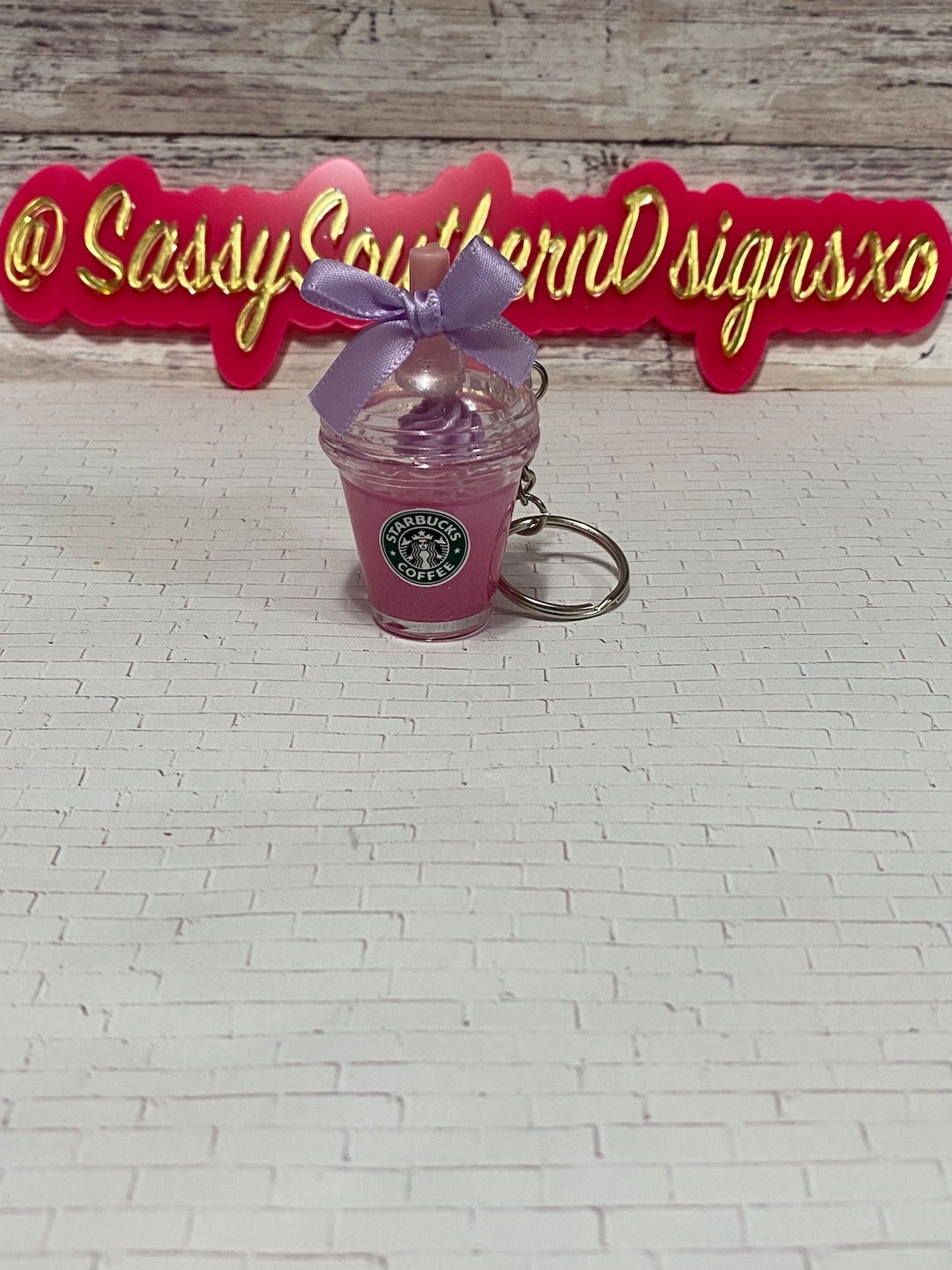 Starbucks Keychains - Etsy