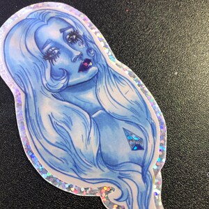 Blue Diamond Sticker - Etsy