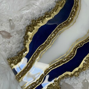 Geode Style Resin Painting - Etsy