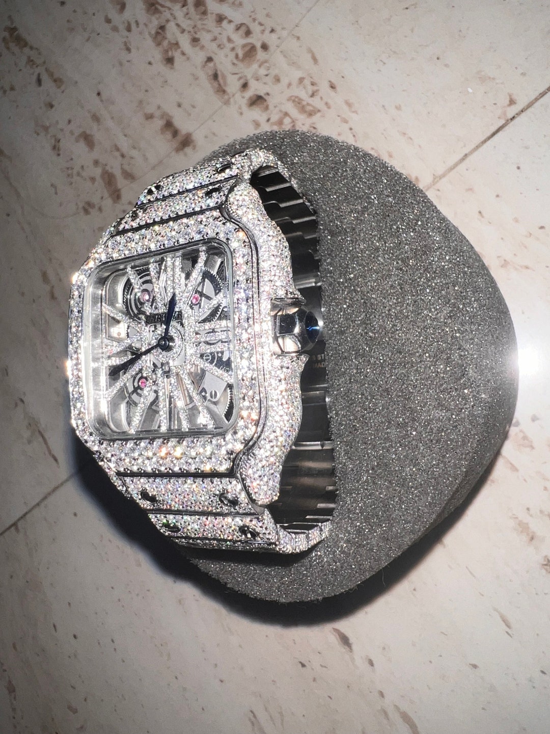 Watch Diamond Moissanite VVV AAA Cut Beautiful Watch Diamond - Etsy