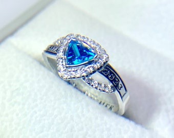 Women's Class Ring Fully Customized for High School and | Etsy