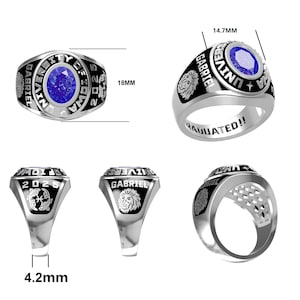 Best Value!customizable Class Rings for Men High School College ...