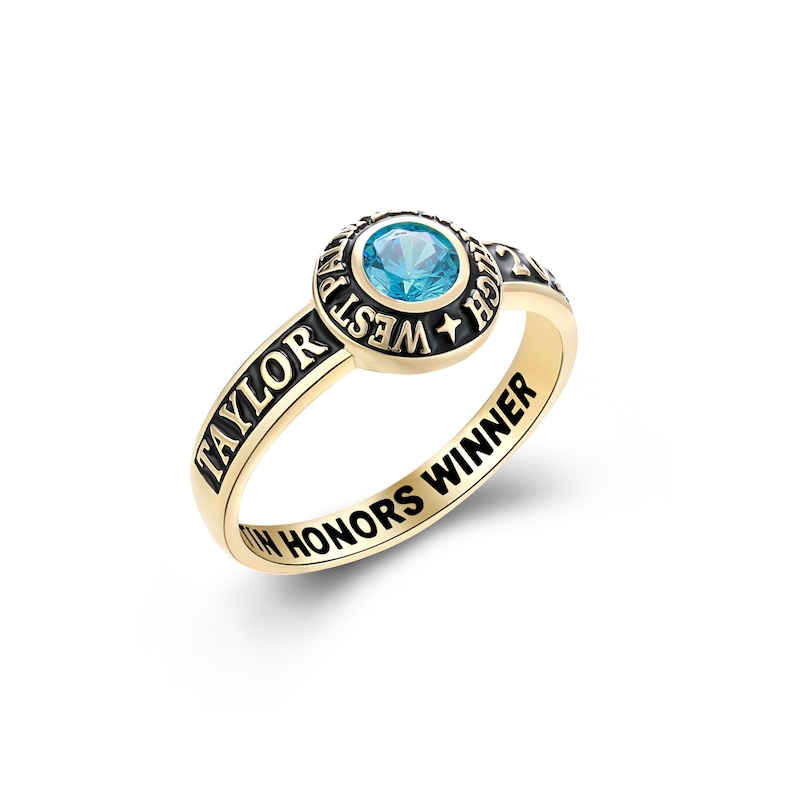 Customized Class Ring for Women High Shcool and College - Etsy