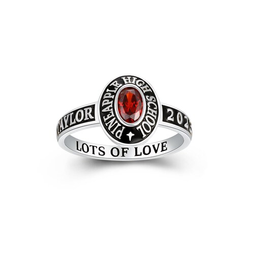 Women's Customized Class Ring for High School and College - Etsy