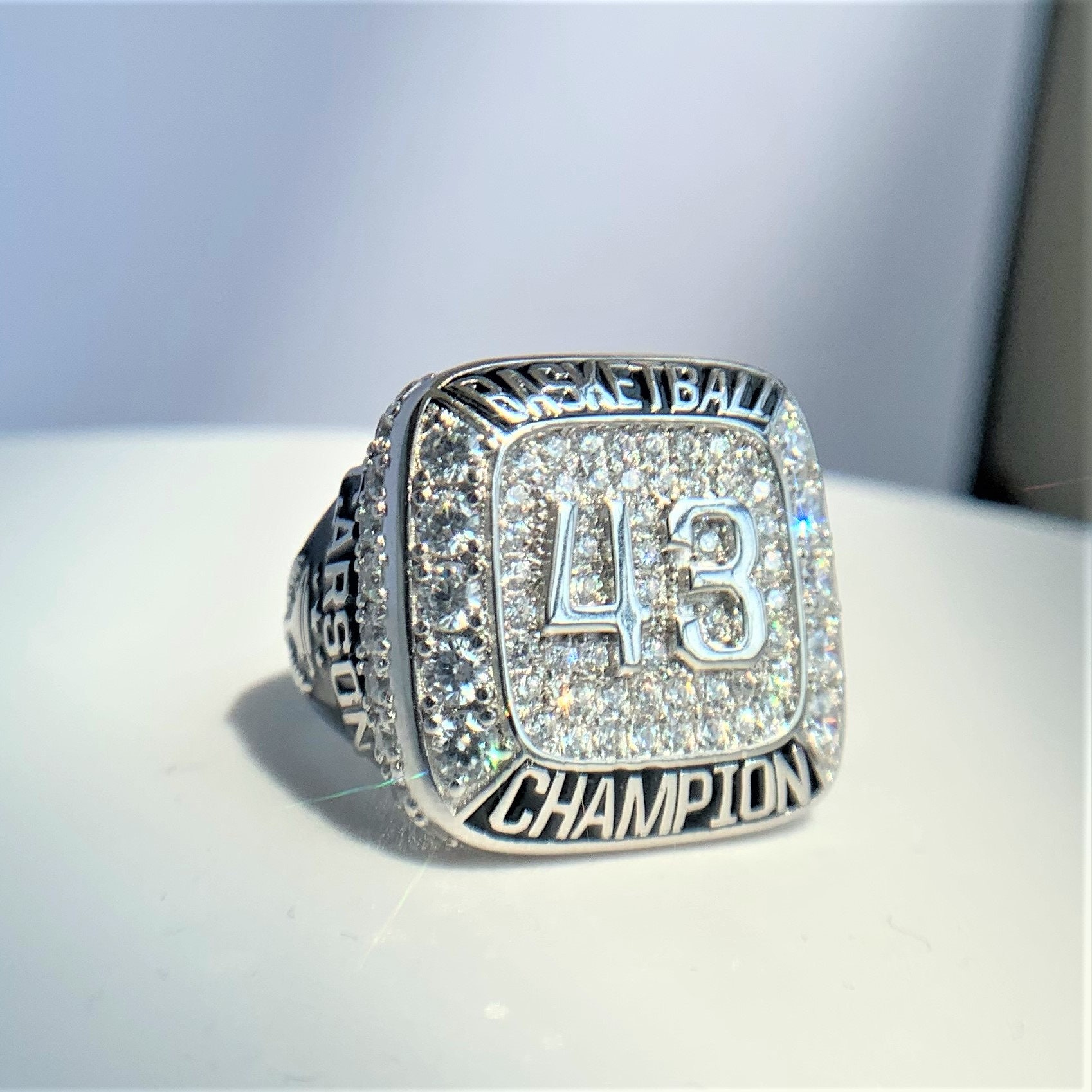 Custom Sports / Championship Ring -sterling Silver/10kt Gold Custom Sports / Championship Ring -sterling Silver/10kt Gold